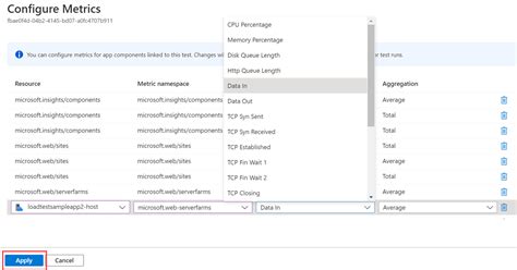 Monitor Server Side Metrics Azure Load Testing Microsoft Learn