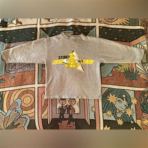 Shirts And Tops Vintage The Simpsons Bart Stinky Air Youth Sweater Size