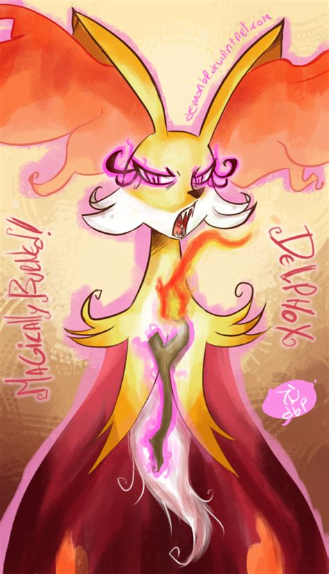 Delphox By Demonbp On DeviantArt