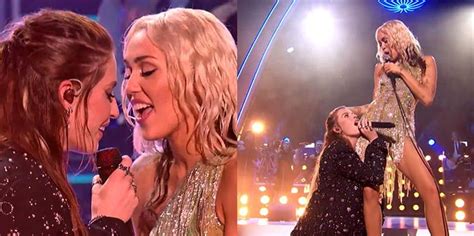 Miley Cyrus And Fletcher Kick Off 2023 With Sexy Midnight Sky Duet