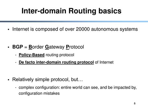 Ppt Cs 268 Lecture 11 Inter Domain Routing Protocol Powerpoint