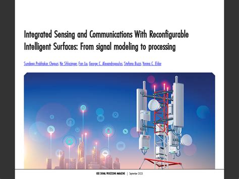 Ieee Signal Processing Magazine September 2023integrated Sensing And Communications With
