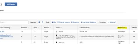 Load Timestamp For Data Loads — Experian Data Quality Community