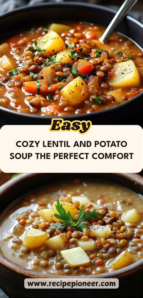 Cozy Lentil And Potato Soup The Perfect Comfort In 2025 Healthy Soup