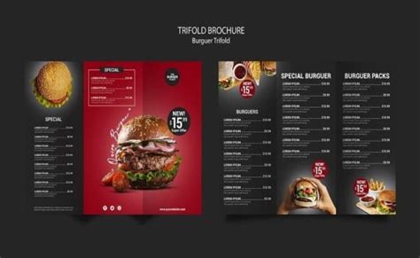 Contoh Desain Brosur Makanan Yang Menarik Rhino Indonesia