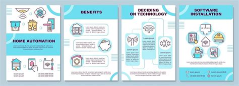 Industrial Automation Brochure Template Poster Template Download On Pngtree