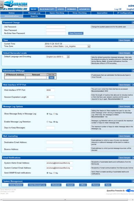 Scanning A Barracuda Spam Firewall 300 Spiceworks Support Spiceworks Community