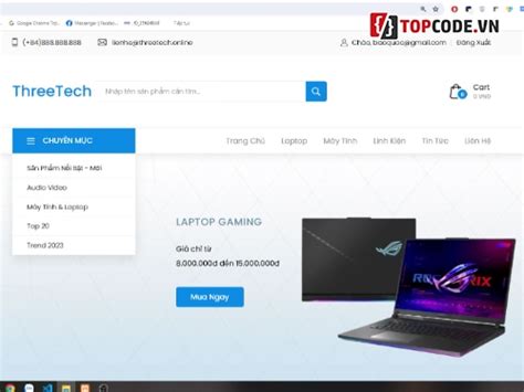 Code Php And Mysql Website Bán Máy Tính đồ điện Tử Linh Kiện Máy Tính