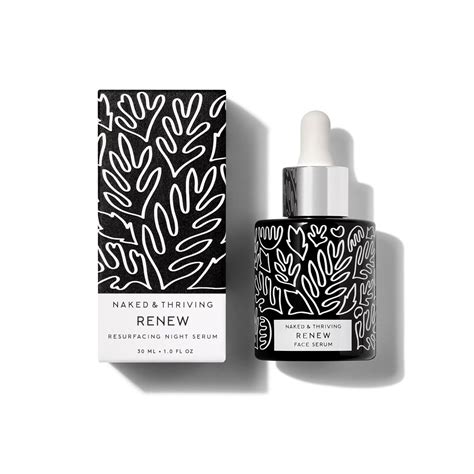 Naked And Thriving Renew Resurfacing Night Serum Clinically