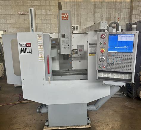 Haas Super Mini Mill Cnc Vertical Machining Center Great American Equipment Company