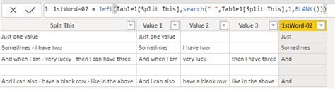 Split By Delimiter In Dax Value 1 Value 2 Value 3 Dax