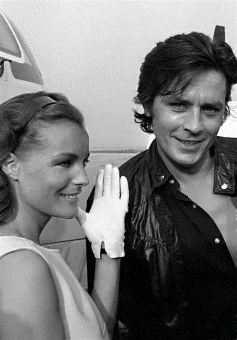 რომი შნაიდერი და ალენ დელონი პარიზი 1968 წელი