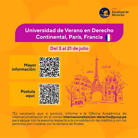 Escuela De Verano De Derecho Continental En Francia Facultad De Derecho