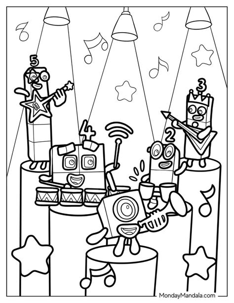 28 Numberblocks Coloring Pages Free Pdf Printables Toy Story Coloring Pages Coloring Pages