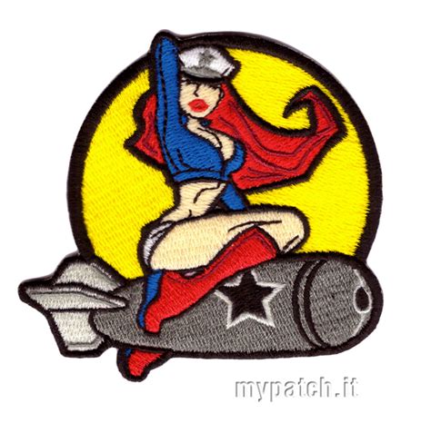 Pin Up Girl Redhead Mypatchit