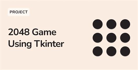 create a 2048 game in python with tkinter with ai and hands on labs