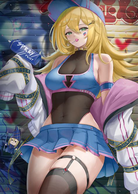 Dark Magician Girl Yu Gi Oh Duel Monsters Image By Cyi Zerochan Anime Image Board