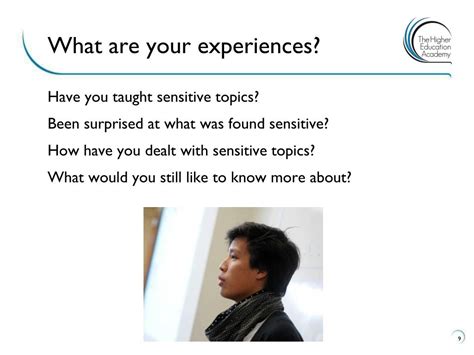 Ppt Approaching Sensitive Topics In Psychology Insights And