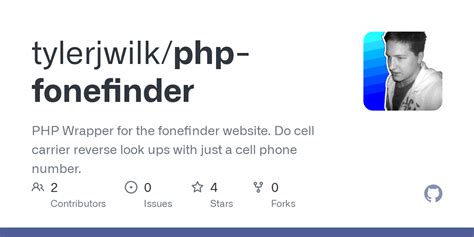 Github Tylerjwilkphp Fonefinder Php Wrapper For The Fonefinder
