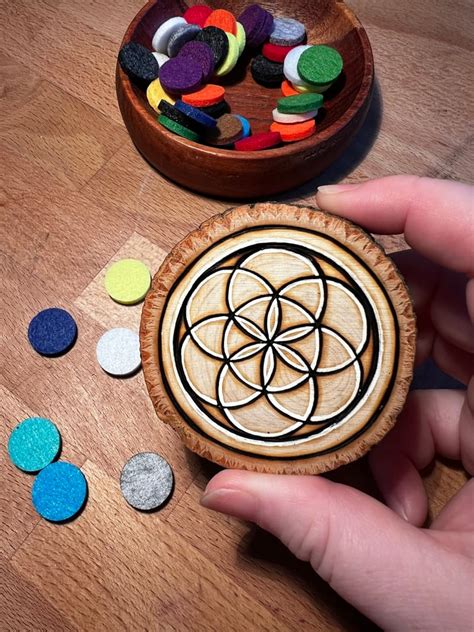 Car Diffuser Seed Of Life Wild Pine Design