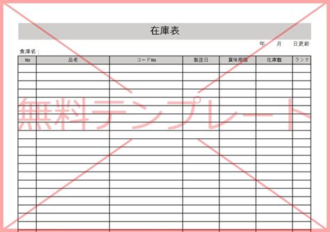 消耗品管理簿・備品の見える化（台帳・在庫表）作り方が簡単で見やすい＆わかりやすい・excel・word・pdfの無料テンプレートをダウンロード