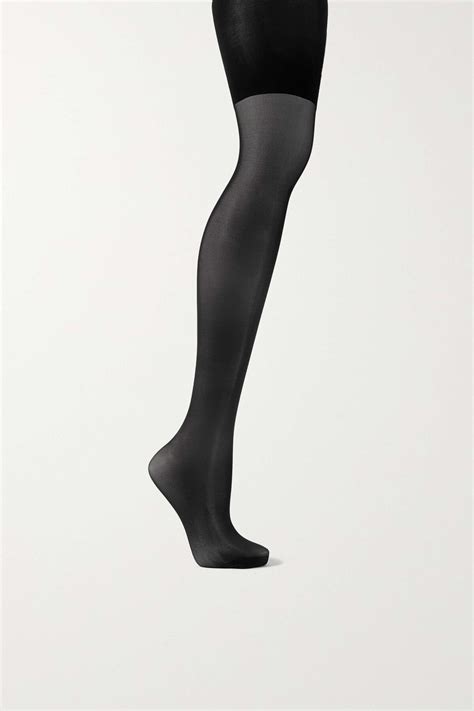 Commando The Essential Sheer Control Tights Black Editorialist