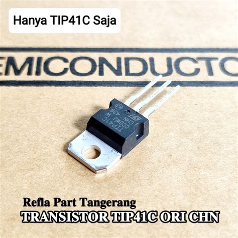 Jual BUAH TRANSISTOR TIP C TIP C TIP C ST ORI CHN Kab Tangerang REFLA PART ELC