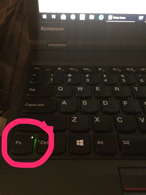Disable Fn Lock Green Led R Thinkpad
