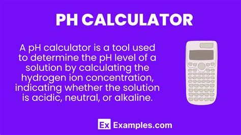 Ph Calculator