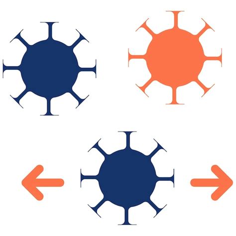 Premium Vector Infection Spread Vector Illustration