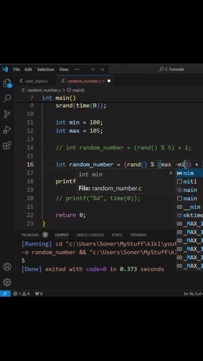 how to get random numbers with a specific range in c coding clanguage codinginc cprogramming
