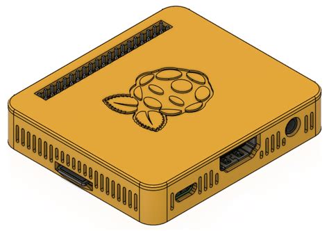 Raspberry Pi 3a Ventilated Compact Case By Jeepers01 Download Free