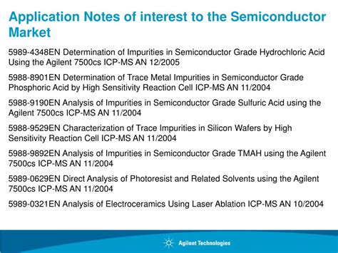 Ppt Agilent 7500 Series Icp Ms An Introduction Powerpoint Presentation Id 6868592
