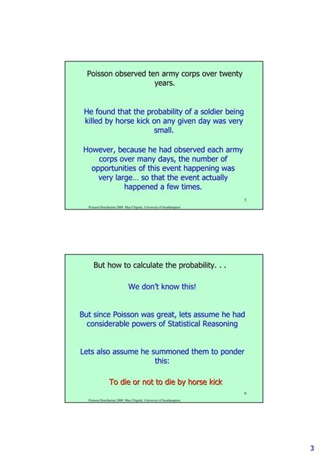 The Poisson Distribution Pdf Physics Science