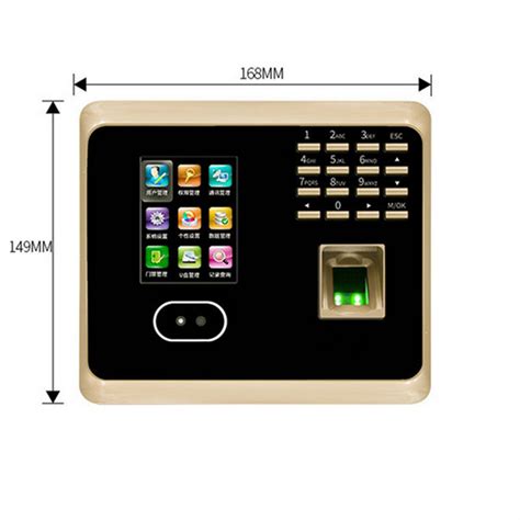 Uf100 Wifi Ip Face Recognition Fingerprint Time Attendance Machine Time Clock For Employee Small