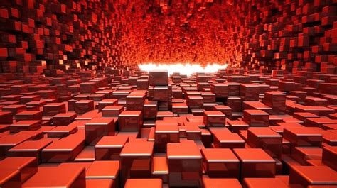 Endless Disintegration Of Cubes Mesmerizing 3d Animation Background White Abstract White