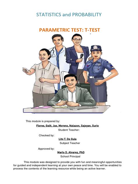 T Test Module Pdf Hypothesis Statistical Hypothesis Testing