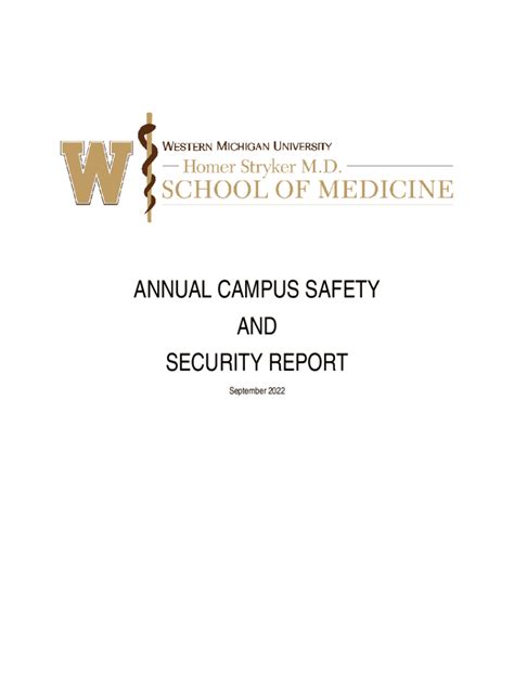 Fillable Online Campus Safety And Security Web Based Data Collection