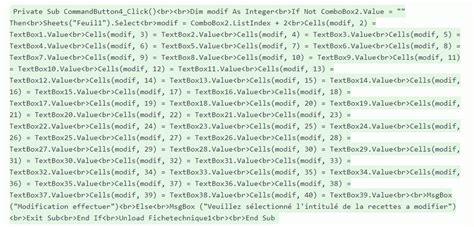 Copier Textbox Dans Cellule