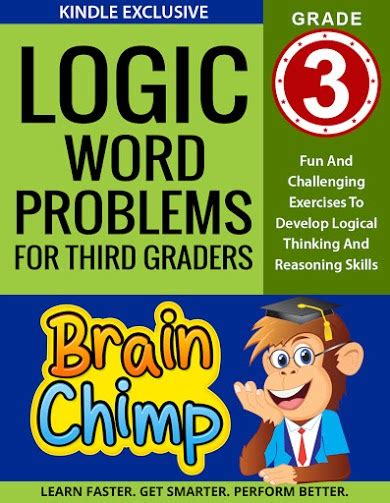 Logic Word Problems For Third Graders Ages 8 9 Grade 3 Brainchimp