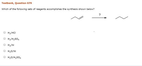 Solved Testbank Question 079 Which Of The Following Sets Of