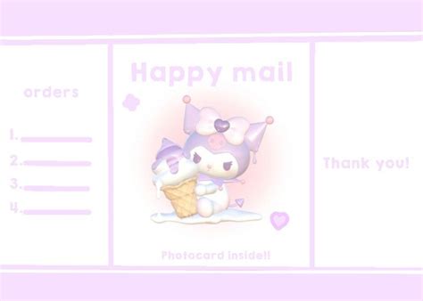 Happy Mail For Photocard 💗 Di 2024 Gambar