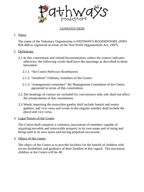 Fillable Online Npo Legal Guides A Basic Guide To The Npo Act Fax Email Print Pdffiller