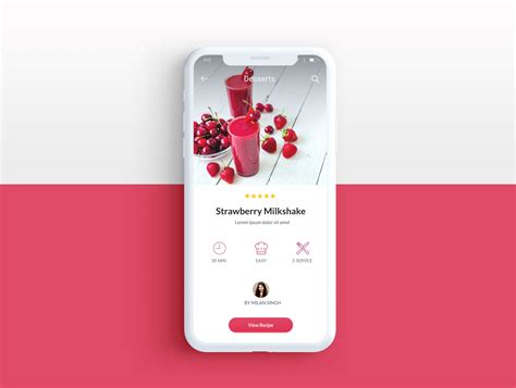 Recipe App Ui By Milan Singh On Dribbble
