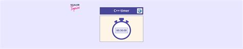 C Timer Scaler Topics