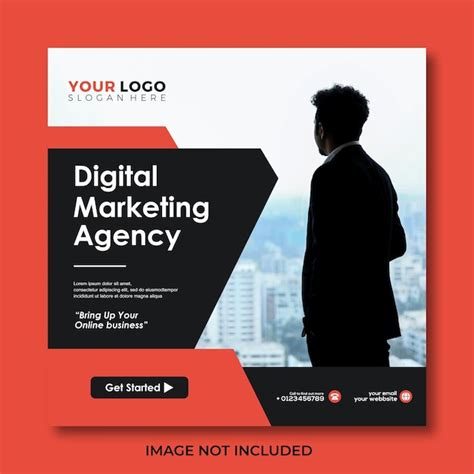 비즈니스용 소셜 미디어 템플릿 무료 벡터