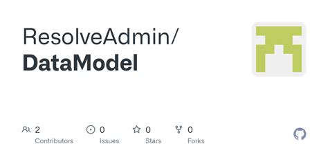 GitHub ResolveAdmin DataModel