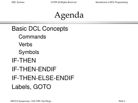 Ppt Intro To Dcl Programming Powerpoint Presentation Free Download