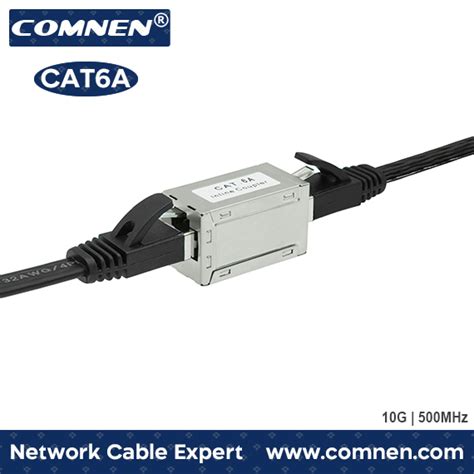 Cat6a Rj45 Coupler Ethernet Extender 10g Cable Adapter