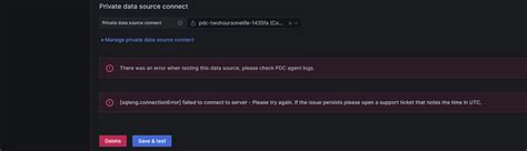 Unable To Connect To MySQL Source Using Private Data Connector Configuration Grafana Labs